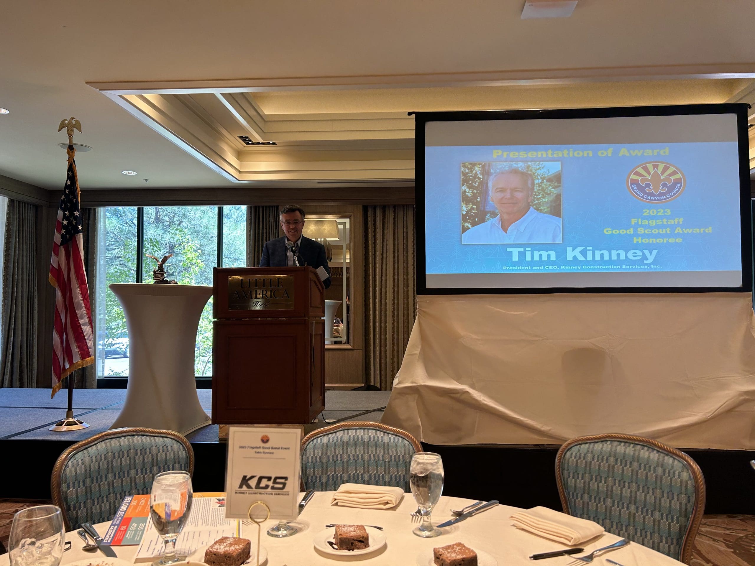 Tim Kinney, 2023 Good Scouts' Award Recipient - Kinney